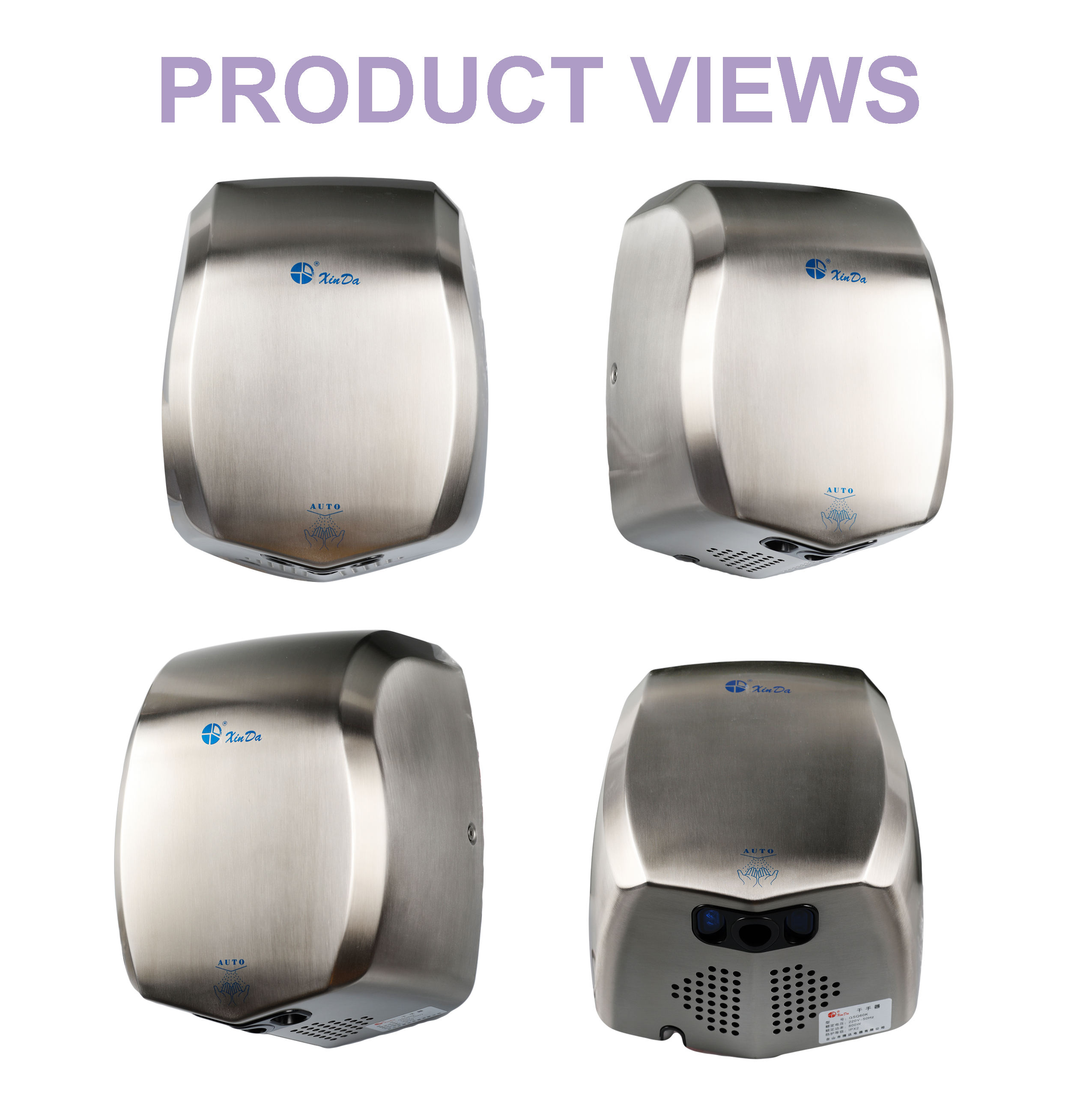 Air Jet High Speed Uv Light Automatic Hand Dryer Hand Dryer - Buy ...